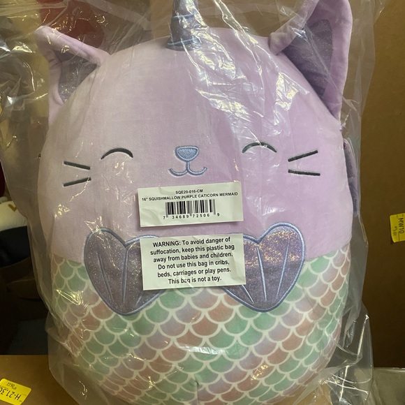 Squishmallows | Toys | Squishmallow 6 Anya The Caticorn Mermaid | Poshmark